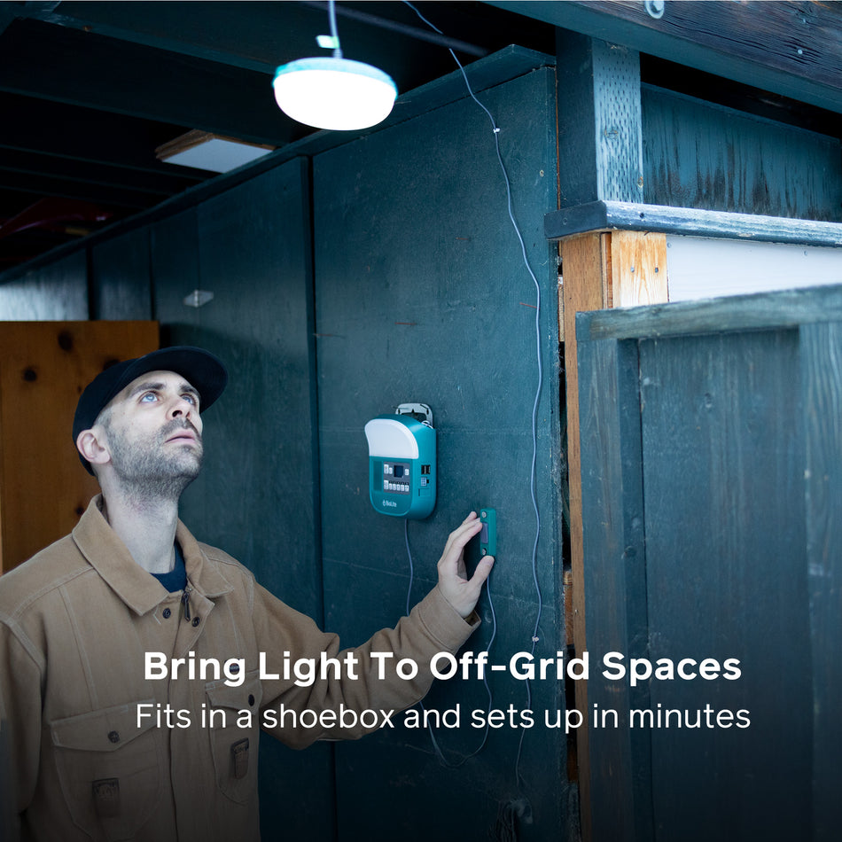 SolarHome Solar Lighting Kits - Off-Grid Lighting for Sheds, Cabins ...