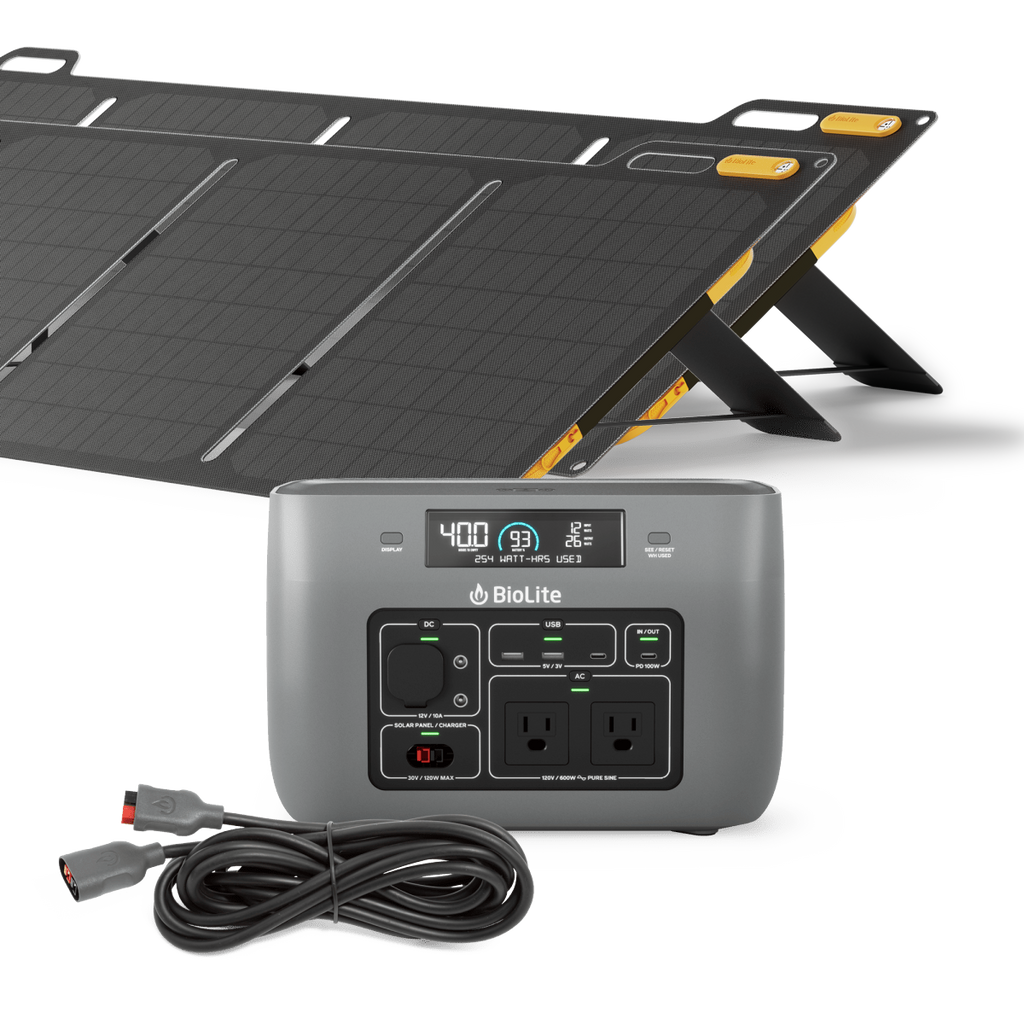 Solar Generator 600 Max Kit+ – BioLite