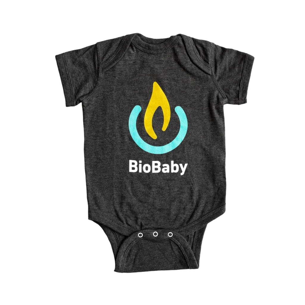 BioLite Baby Onesie | 12M Poly-Cotton Blend